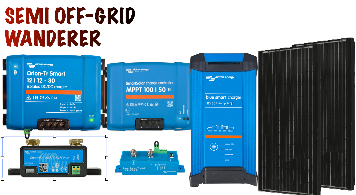 Semi Off-Grid Wanderer | Kev's Off-Grid Power Systems